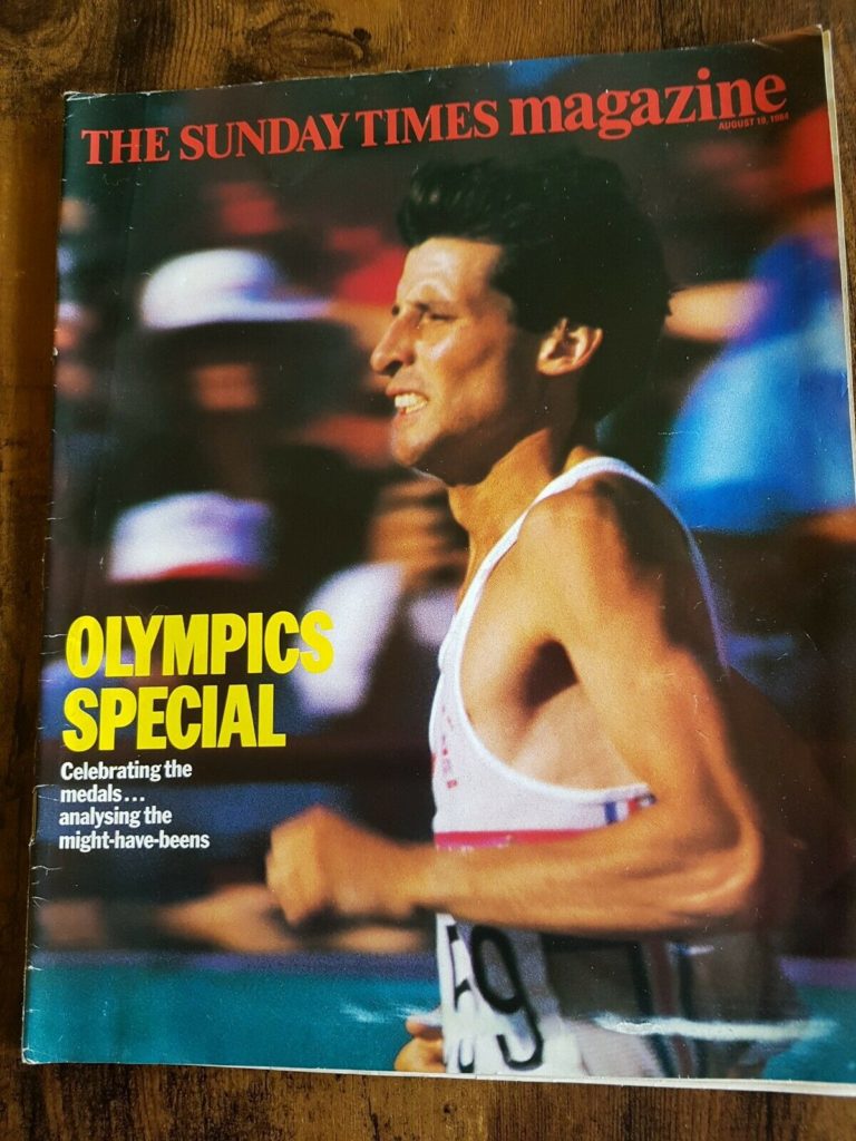 Sunday Times Magazine August 1984 Olympic Games special edition ...