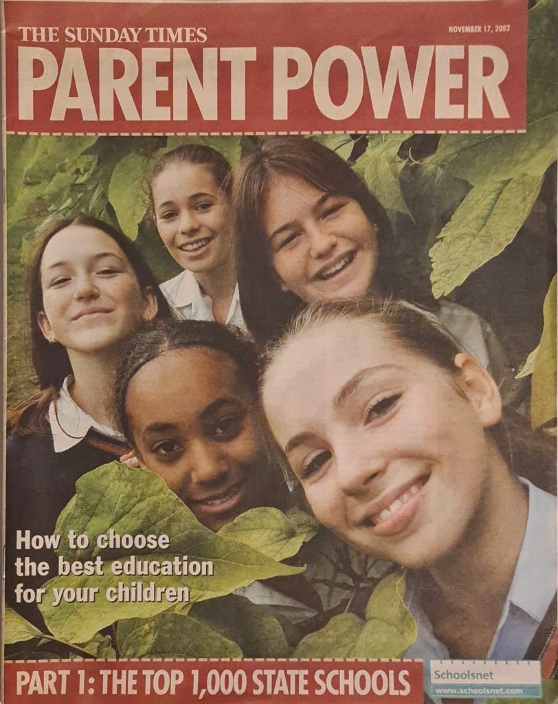 Sunday Times Parent Power November 17th 2002 – Part 1 – Suntimes.co.uk
