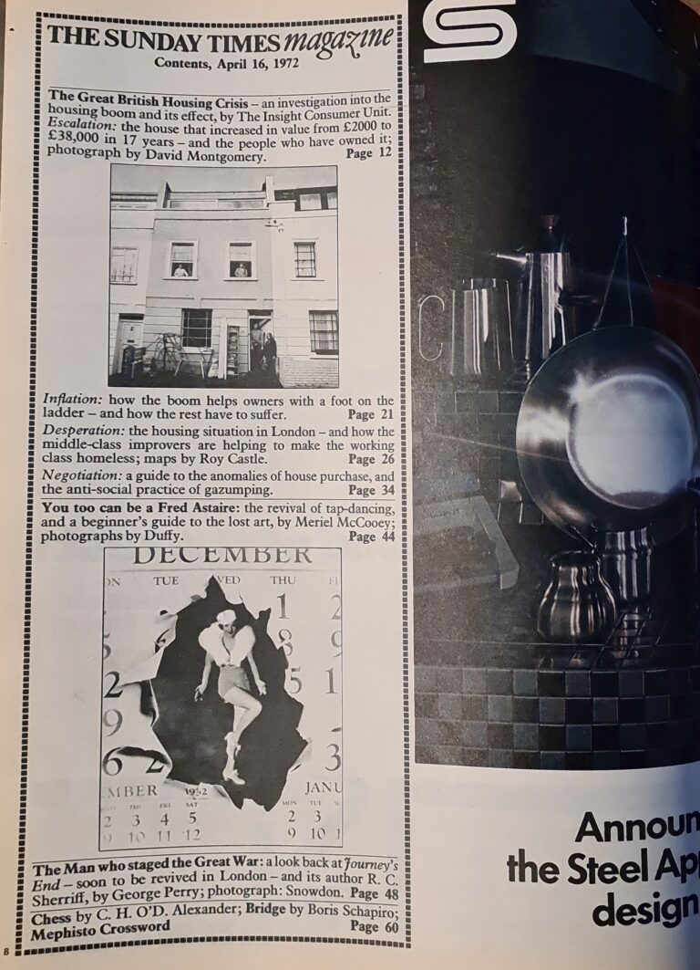 Vintage Sunday Times Magazine April 16th 1972 – Suntimes.co.uk