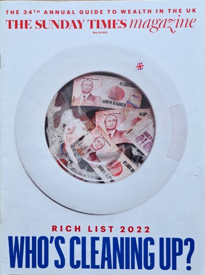 Sunday Time Magazine Rich List May 2022 – Suntimes.co.uk